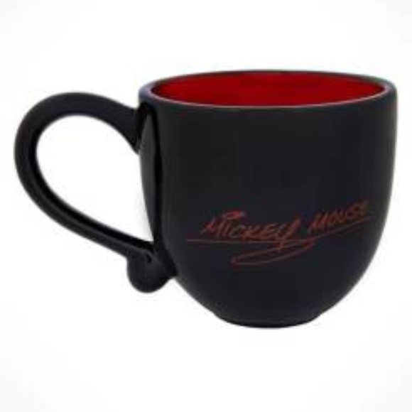 Disney | Kitchen | Mickey Mouse Face Signature Large 2 Oz Mug | Poshmark